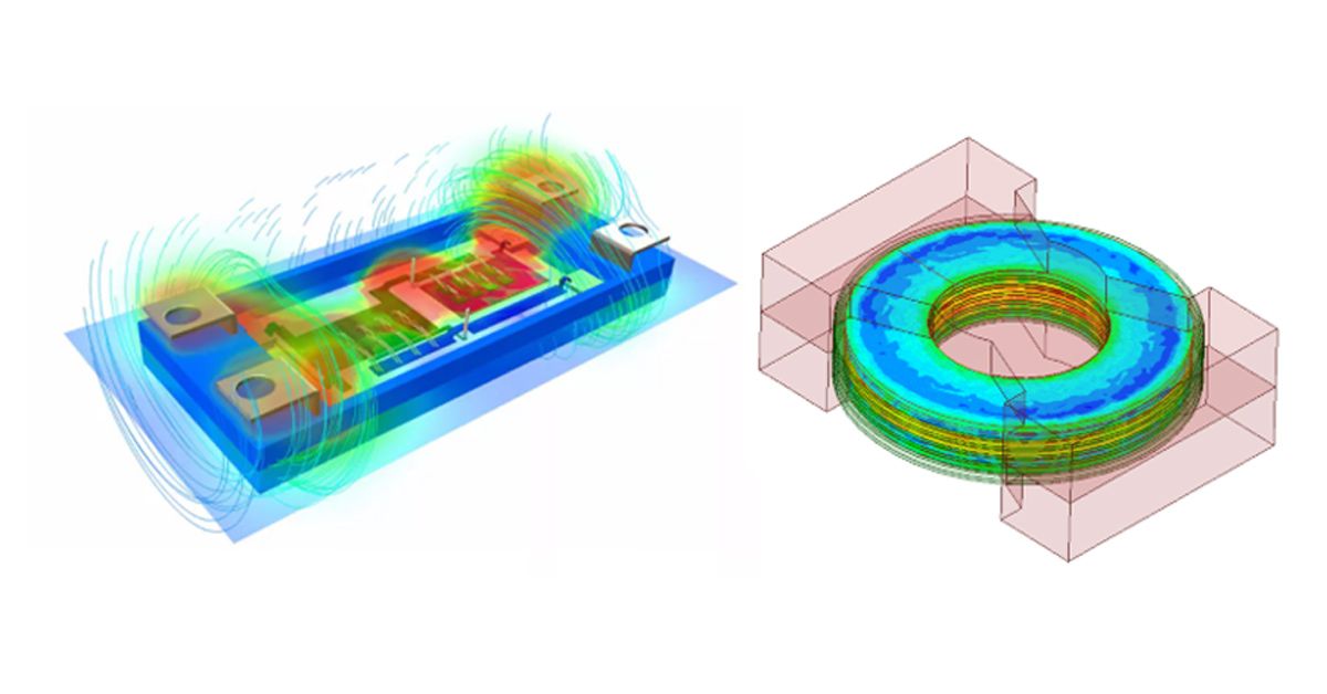 Study Electromagnetics Simulation Online with UPM and Ansys
