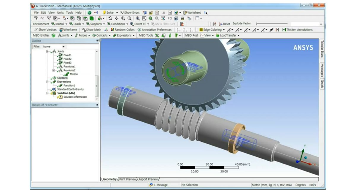 Predict Component Loads Using Third Party Multibody Dynamics Software