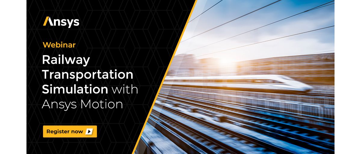 Railway Transportation Simulation with Ansys Motion | Ansys