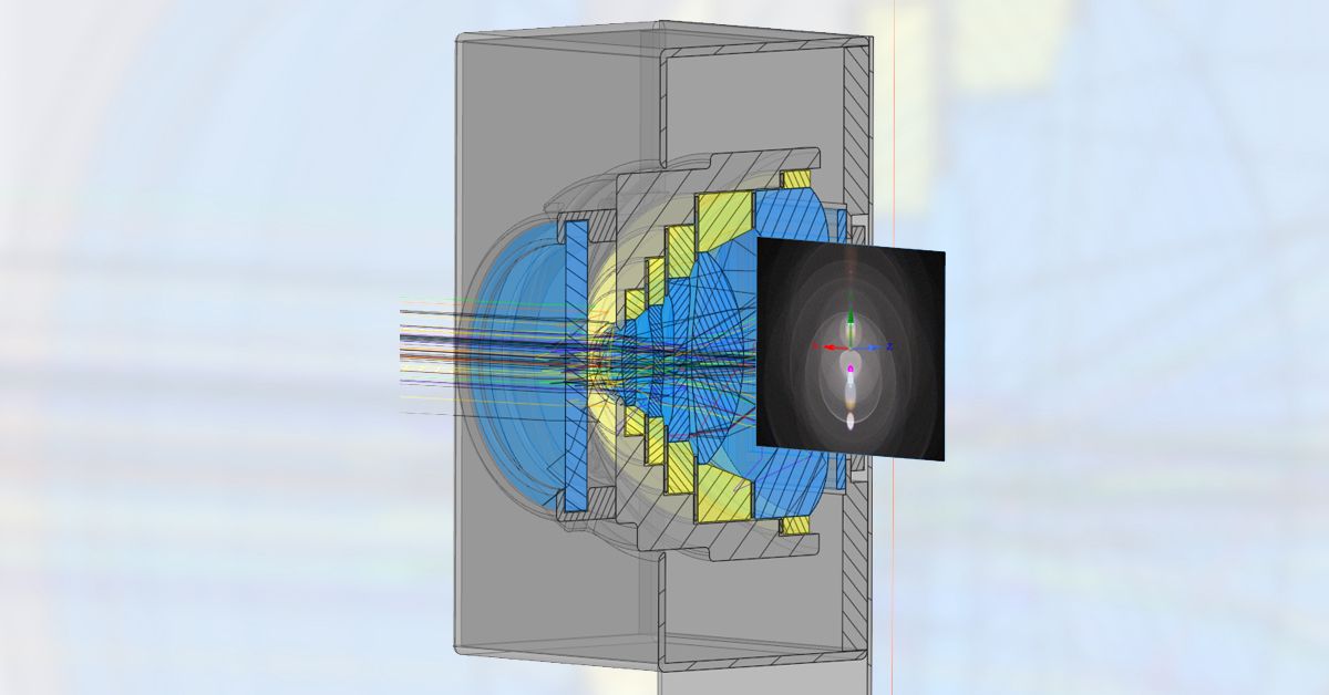 4 Steps to Analyze Stray Light in Cameras Using Zemax Import and Speos