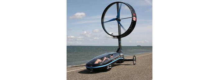 Wind Powered Vehicle School Project